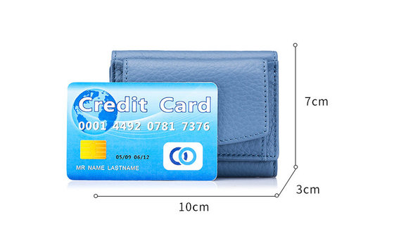 Small Wallet Women's Genuine Leather Japanese-style Cloth Rfid Coin Bag Wallet Women's Mini Wallet Short Purse