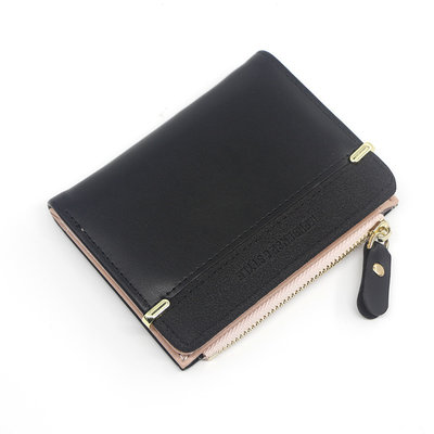 Wallet Short Ladies Zipper Wallet Simple And Generous Coin Purse Women's Wallet Document Clutch Bag