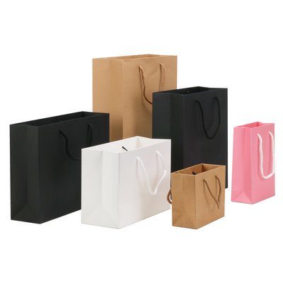 Paper Bag Tote Bag Printing Custom Logo Hand Carry Packaging Gift Bag Gift Bag Clothing Store Promotional Paper Bag