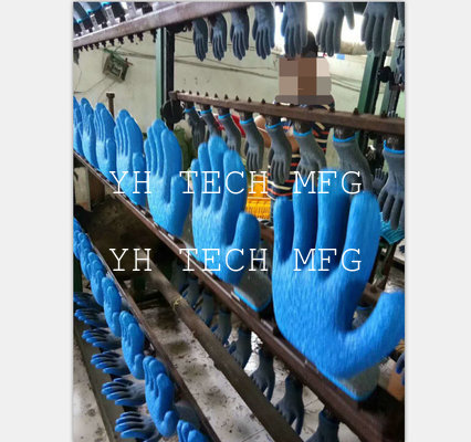 10G Cotton Knitted Gloves With Latex Coated Crinkle,Protective Work Glove,Glove,Gloves,Protected Glove,Coated,Dipped