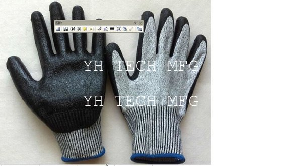 13G HPPE Glove Nitrile Coated,Cut Resistance Glove,Safety Gloves,Work Glove,Glove,Protect Glove,Coated Gloves,Protective