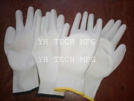 13G polyester glove with PU coated,safety gloves,protective work glove,glove,gloves,protected glove,coated,dipped