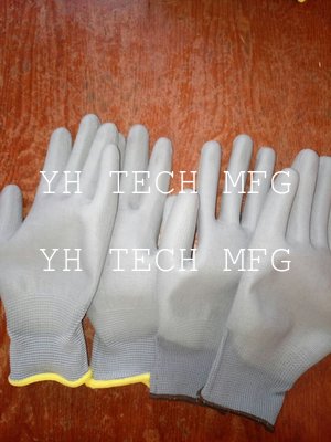 13G polyester glove with PU coated,safety gloves,protective work glove,glove,gloves,protected glove,coated,dipped