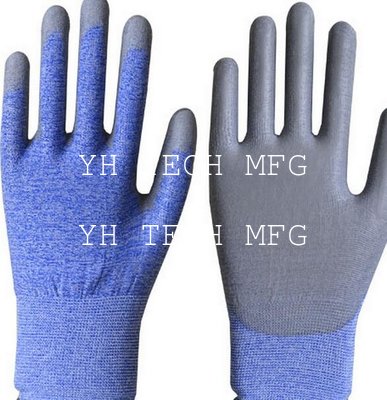 13G HPPE glove PU coated,Cut Resistance glove,safety gloves,work glove,glove,protect glove,coated gloves,protective