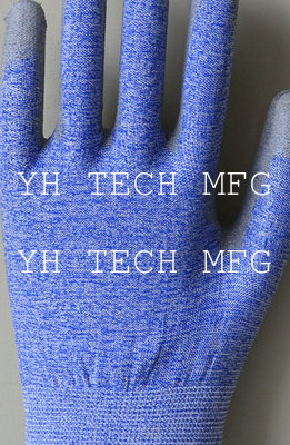 13G HPPE glove PU coated,Cut Resistance glove,safety gloves,work glove,glove,protect glove,coated gloves,protective