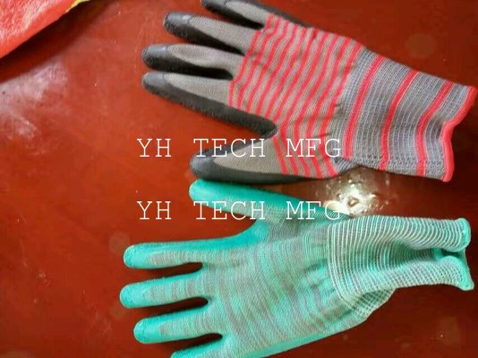 13G Printed YD Polyester Gloves Latex Coated Crinkle,Protective Work Glove,Glove,Gloves,Protected Glove,Coated,Dipped