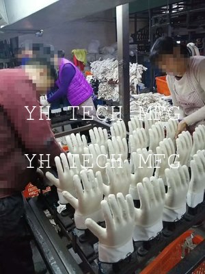 Cotton Jersey Liner, Nitrile Fully Coated, Smooth Finish Safety Cuff,Safety Gloves,Protective Work Glove