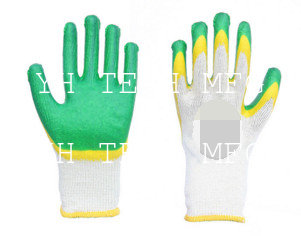 10G Cotton Glove Latex Double Coated Flat,Safety Gloves,Protective Work Glove,Glove,Gloves,Protected Glove,Coated,Dipped