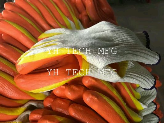 10G Cotton Glove Latex Double Coated Flat,Safety Gloves,Protective Work Glove,Glove,Gloves,Protected Glove,Coated,Dipped