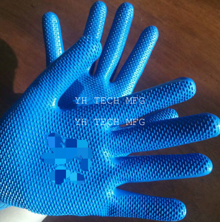 13G polyester Gloves With Latex Embossing Crinkle,Protective Work Glove,Gloves,Protected Glove,Coated,Dipped