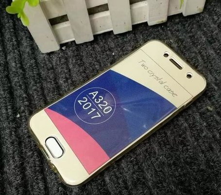 360 Degree Full Body Soft TPU Front And Back Phone Case Cover  for Samsung