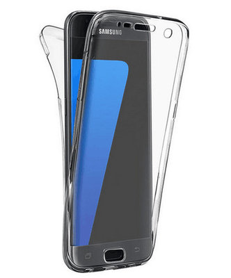 360 Degree Full Body Soft TPU Front And Back Phone Case Cover  for Samsung