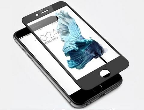 Colorful  glass screen protector for iphone7 not 3d full covered