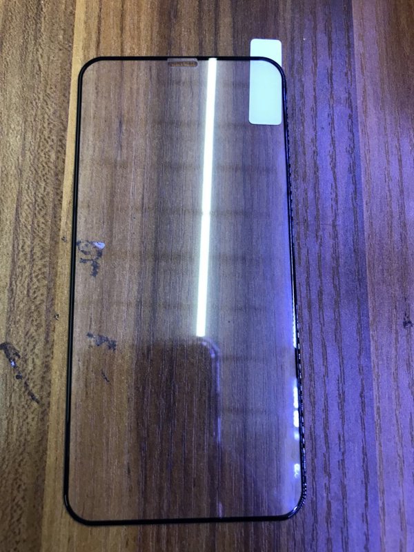Colorful  glass screen protector for iphoneX  not 3d full covered