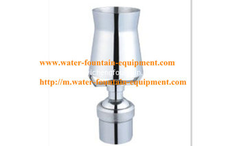 China Adjustable Cedar Fountain Nozzle Heads Brass / Stainless Steel supplier