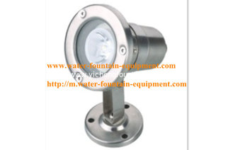 China Waterproof Underwater Fountain Lights IP68 3W LED Stainless Steel supplier