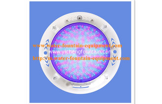 China Plastic Wall-Mounted Led Underwater Pool Lights IP68 Dia 240mm supplier