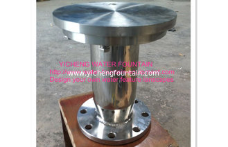 China Flange Connection Water Fountain Nozzles Water Screen Movie Jets Fully Stainless Steel supplier