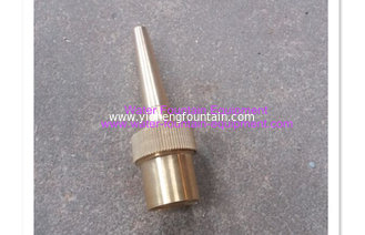 China Brass Dancing Adjustable Pond Fountain Heads With Or Without Valve supplier