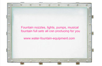 China Underwater Observation Window Swimming Pool Accessories Rectangular And Round Shape supplier