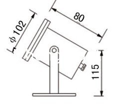 YC41639 stainless steel underwater fountain light supplier