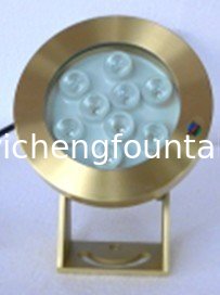 YC43686 brass underwater fountain light supplier