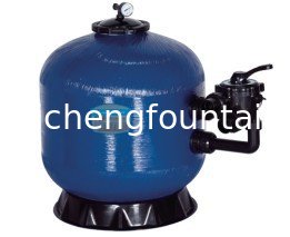 Swimming Pool Side Mount Plastic Body + Fiberglass Outer Sand Filters supplier