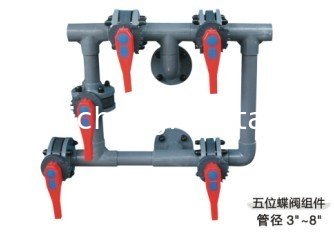 Butterfly Valve System for Swimming Pool Commercial Filters supplier