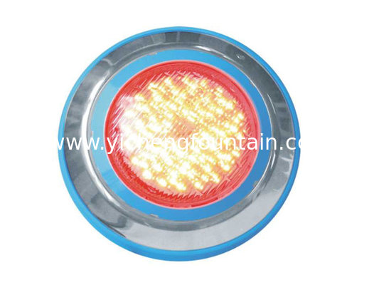 PA Series Stainless Steel Wall-Mounted LED Underwater Pool Lights(with Red & Blue cover) supplier