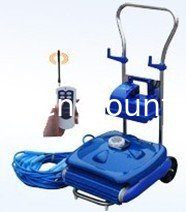 Robot Pool Cleaner with metal tolly and controller supplier
