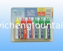 6 in 1 swimming test kit & refills supplier