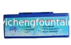 6 in 1 swimming test kit & refills supplier