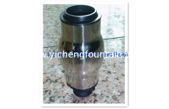 SS304 Water Column Fountain Nozzle , Champagne Foam Water Fountain Nozzle Plastic supplier