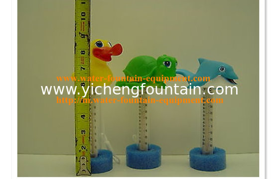 9 inch Swimming Pool Cleaning Equipment 4 Kinds Animals Floating Thermometer supplier