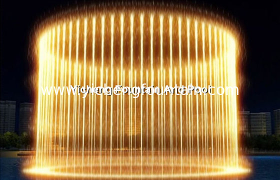 Digital Musical Graphical Water Fountain Nozzles For Waterscape supplier