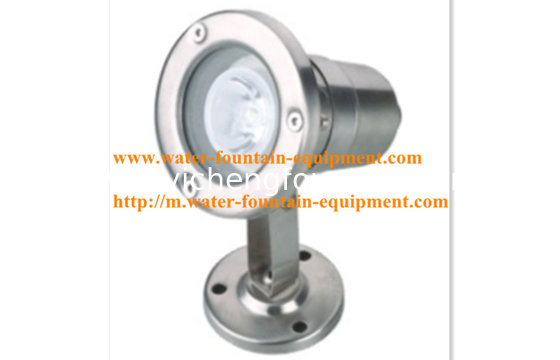 Waterproof Underwater Fountain Lights IP68 3W LED Stainless Steel supplier