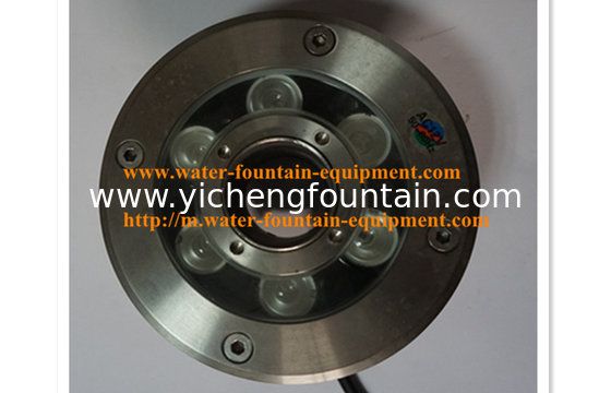 Fully SS304 Middle Hole Underwater Led Fountain Lights supplier