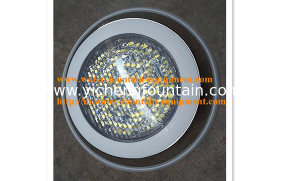 Stainless Steel Wall Mounted Underwater Swimming Pool Lights Dia 230mm White Rings supplier