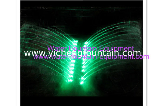 Seagull Swing Spray Water Dancing Fountain By Swing Motor / Nozzles / Submerge Pump supplier