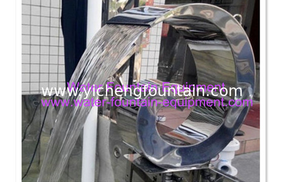 Outdoor Water Feature Rrain Curtain Water Fountain Equipment For Pool supplier