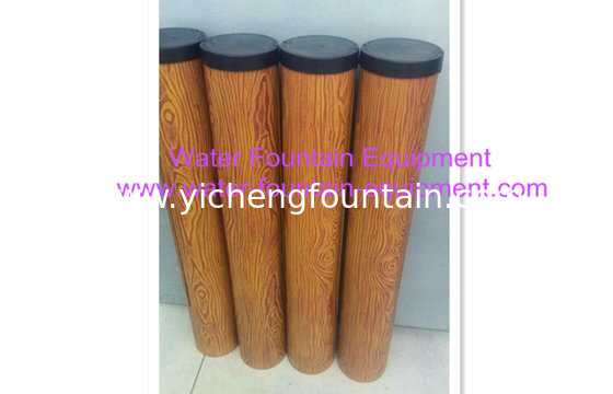 Portable Combined Resin Small Musical Fountain Basin With Blue Plastic Liner supplier