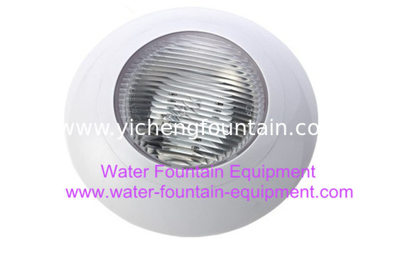 Plastic Inground Halogen LED Swimming Pool Light Fixtures Niche RGB / Cold White supplier