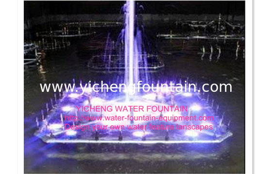 Square Outdoor Water Fountain Equipment Dancing Water Fountain Easy Install supplier