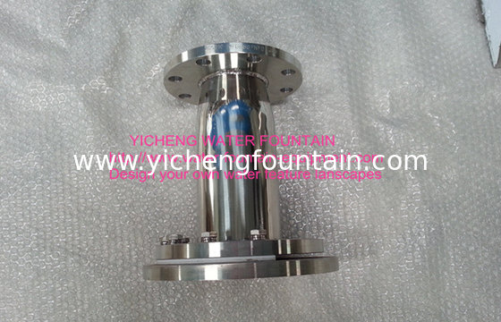 Flange Connection Water Fountain Nozzles Water Screen Movie Jets Fully Stainless Steel supplier