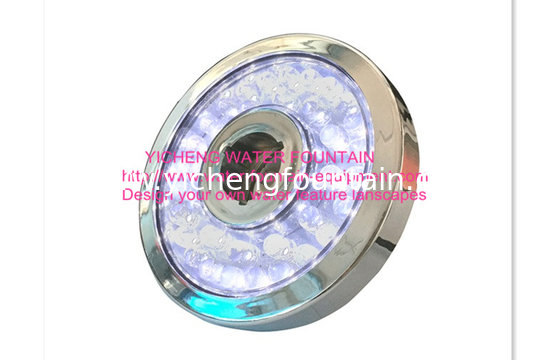 195mm Plastic Chrom Underwater Led Fountain Lights 4.5W 6W 8.4W AC12V supplier