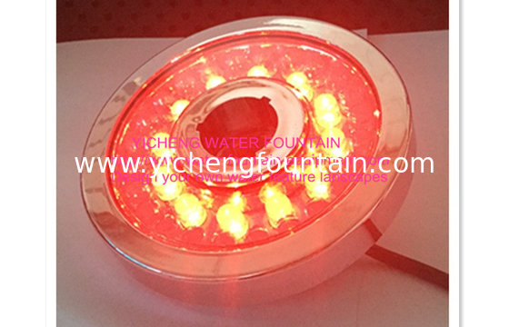 140mm Plastic With Chrom Underwater Fountain Lights LED 3.6W AC12V supplier