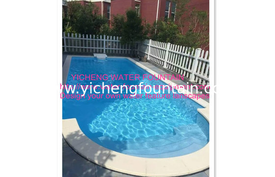 Swimming Pool Control System Above Ground Automatic Swimming Pool Cover Blue supplier