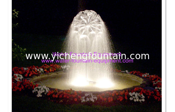 2 Inch Dandelion Sphere Pond Fountain Nozzles For Water Features supplier
