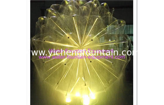 2 Inch Dandelion Sphere Pond Fountain Nozzles For Water Features supplier