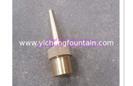 Brass Dancing Adjustable Pond Fountain Heads With Or Without Valve supplier
